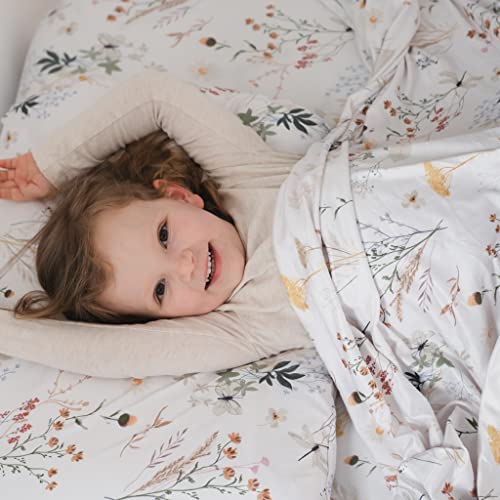 Twin sheets (3 Piece) - Wildflower – Pobi Baby Canada