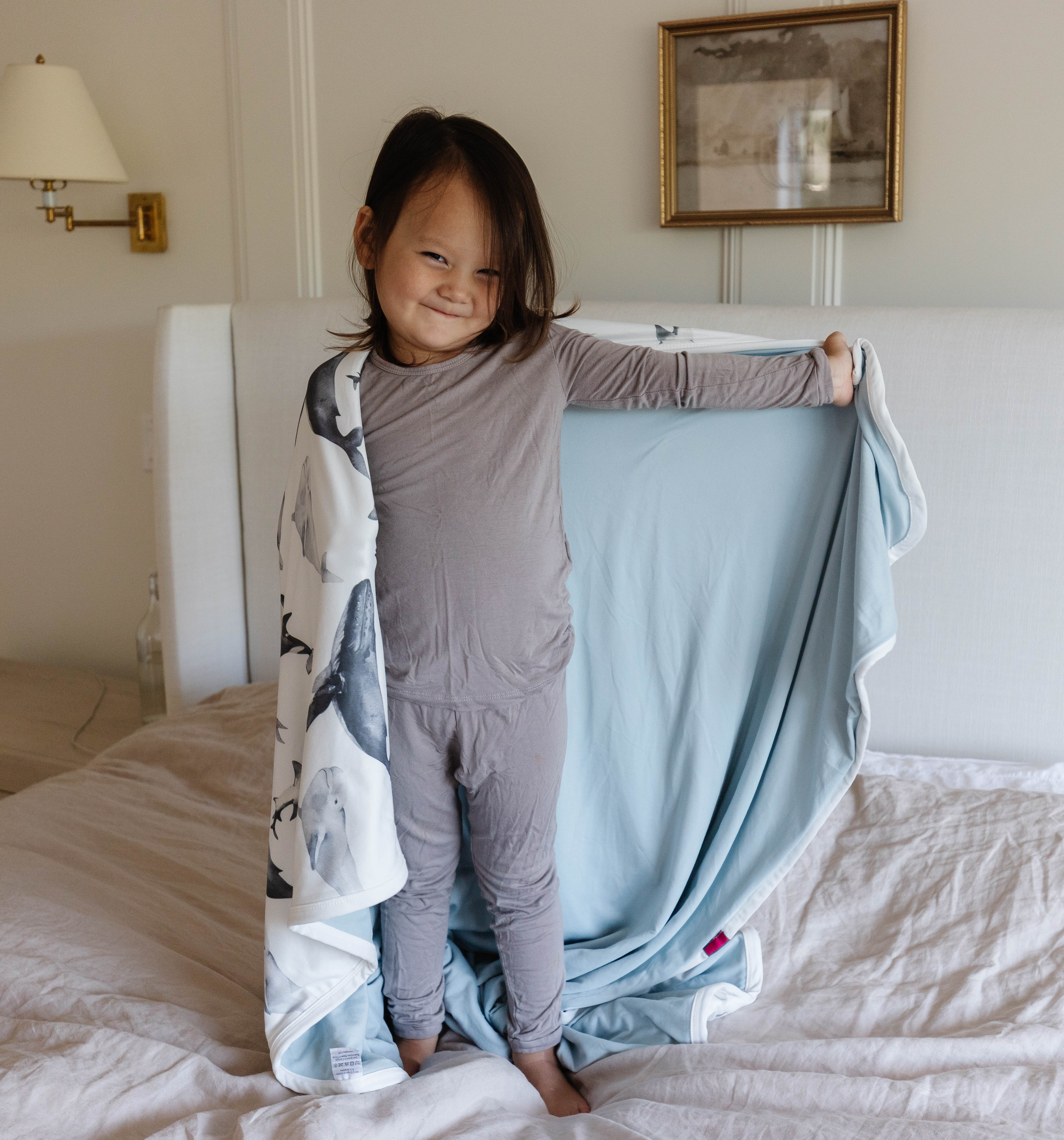 3-Layered Blanket - Seaside – Pobi Baby Canada