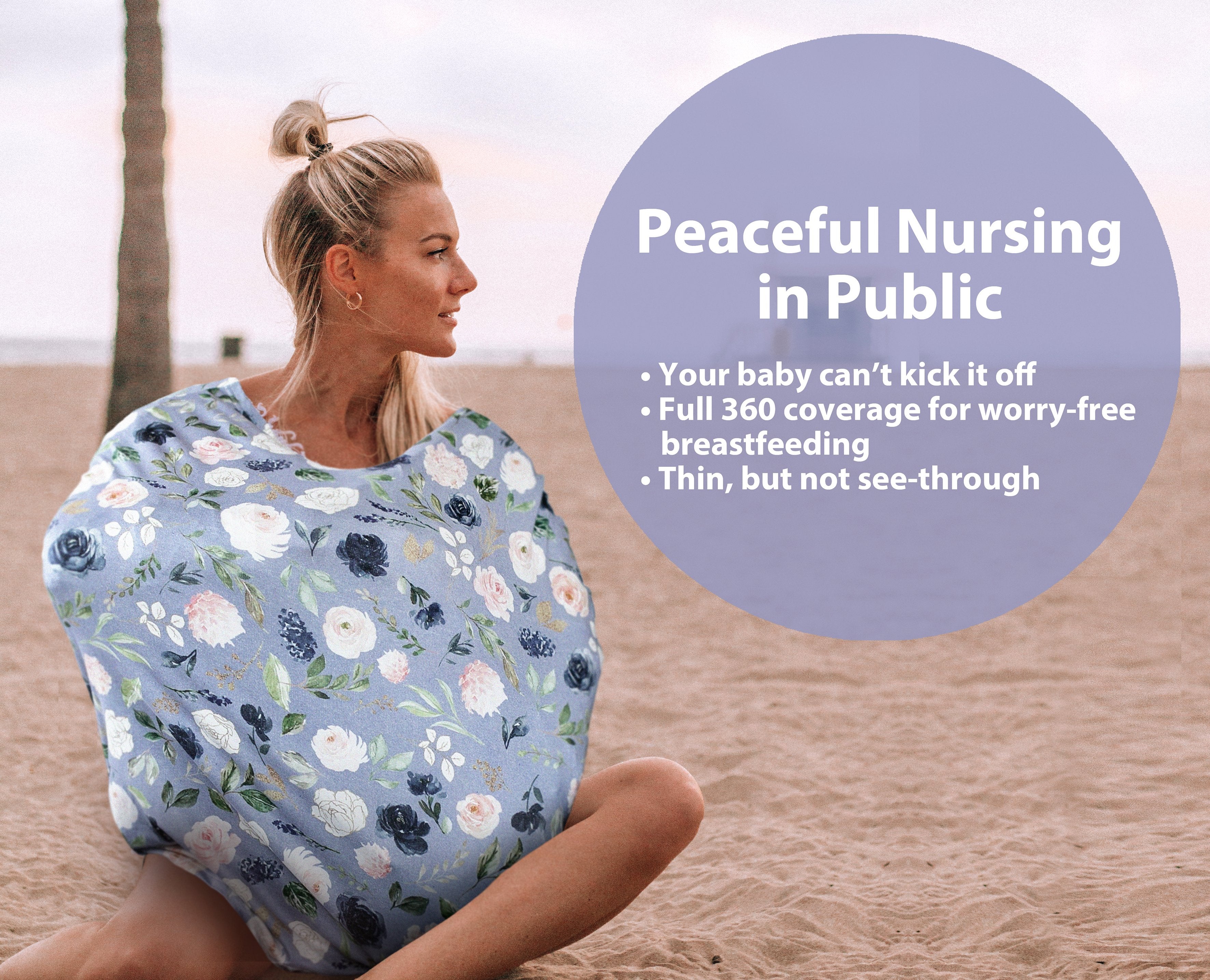 Multi-use cover - Serenity – Pobi Baby Canada